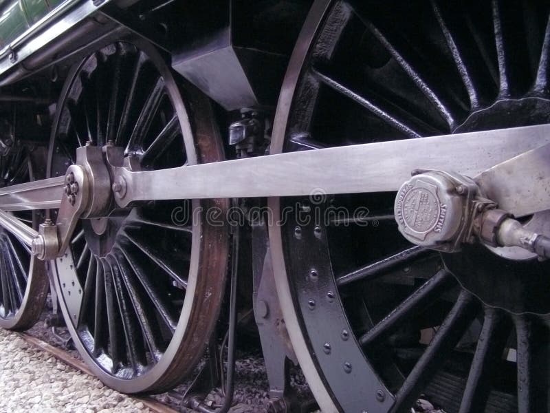 Steam Train Wheel - Closeup Stock Photo - Image of wheel, close: 9992268
