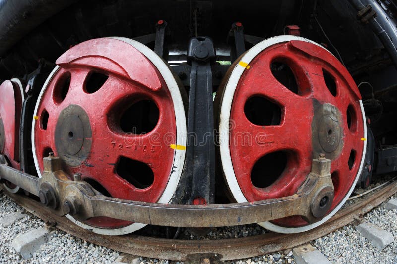 Train wheels stock image. Image of nostalgic, rail, museum - 25512619