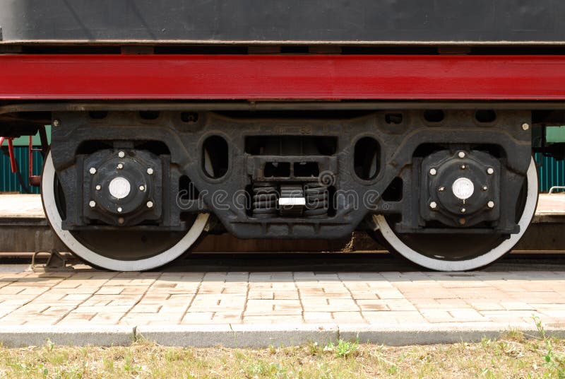 Train wheels stock image. Image of wheels, track, transportation - 5566749