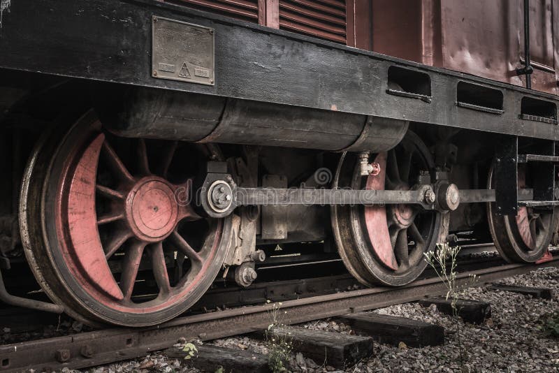 Train Wheels editorial stock image. Image of rail, closeup - 89573974