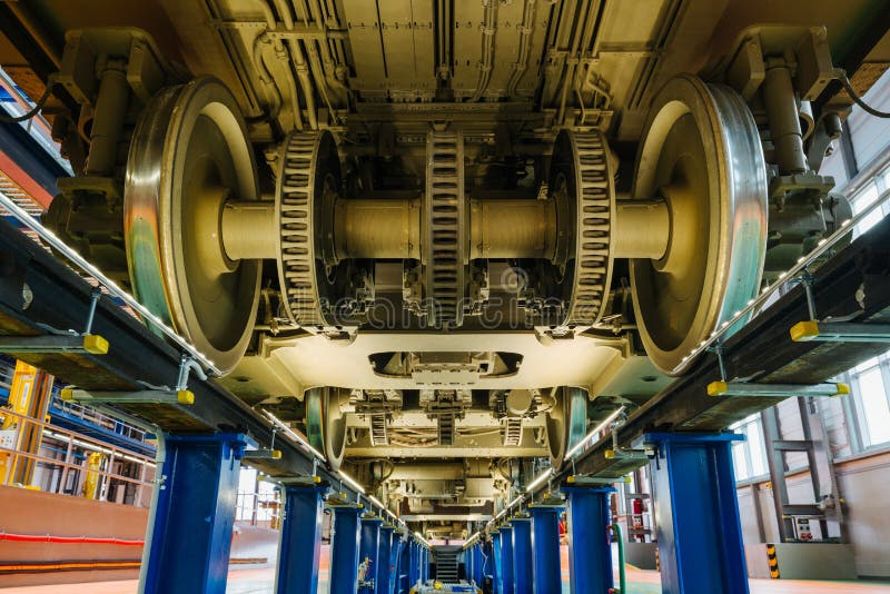 Train wheels stock photo. Image of train, depot, modern - 65179874