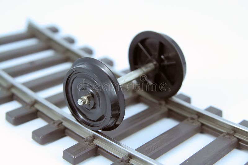 Train wheels stock image. Image of mechanical, model - 65992129