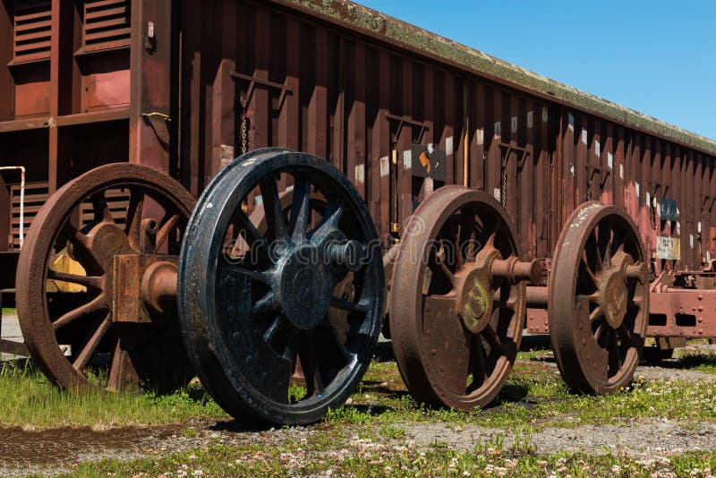 Train Wheels stock photo. Image of history, engine, rust - 46816266