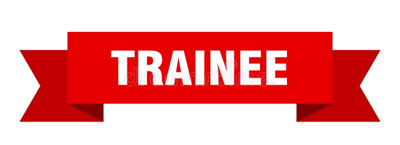 Trainee Ribbon. Trainee Paper Band Banner Sign Stock Vector ...
