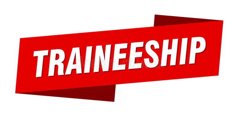 Traineeship Banner Template. Traineeship Ribbon Label Stock Vector ...