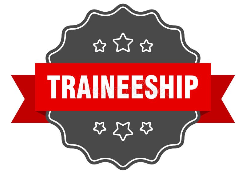 Traineeship Label. Traineeship Isolated Seal. Sticker. Sign Stock ...