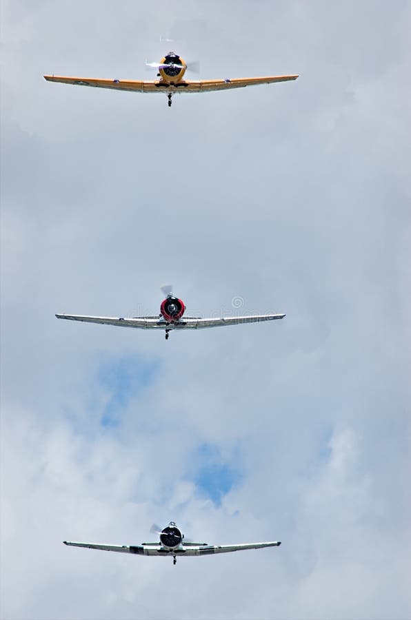 Trainer Formation stock photo. Image of small, propeller - 954050