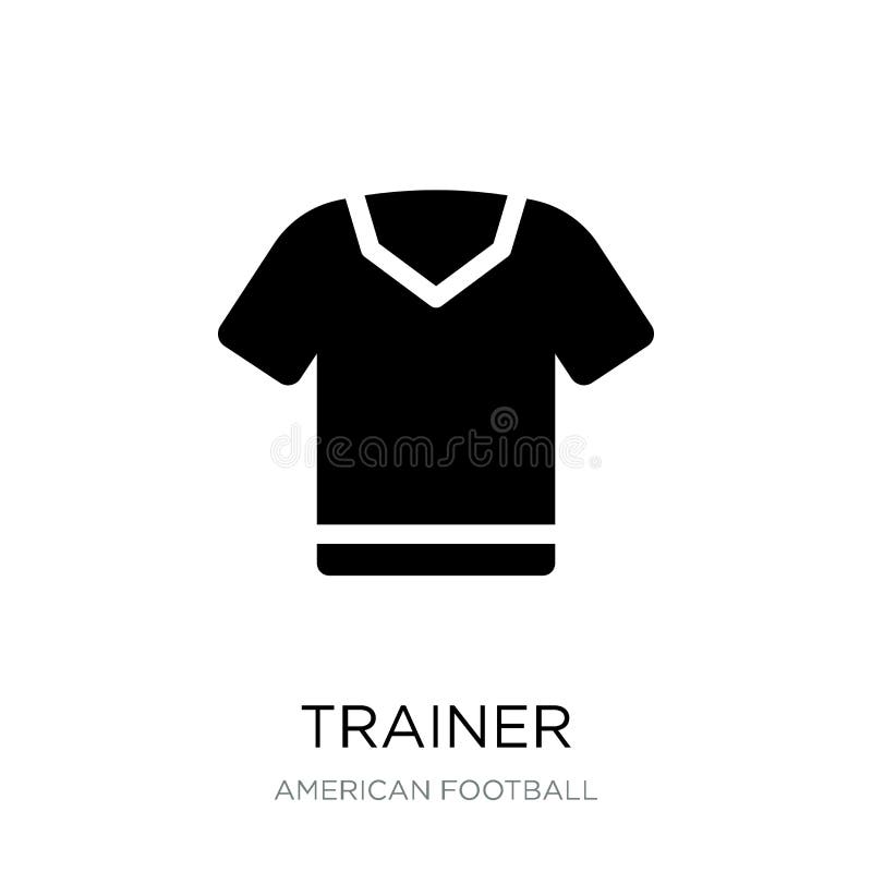 Trainer Icon in Trendy Design Style. Trainer Icon Isolated on White ...