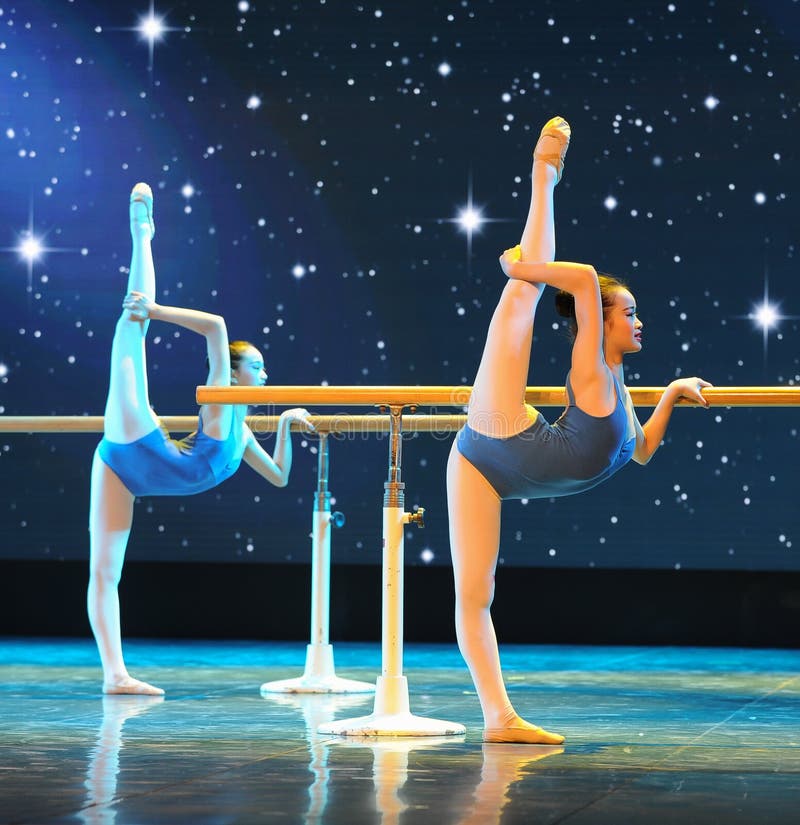 Training for the Barre-Basic Dance Training Course Editorial Photo ...