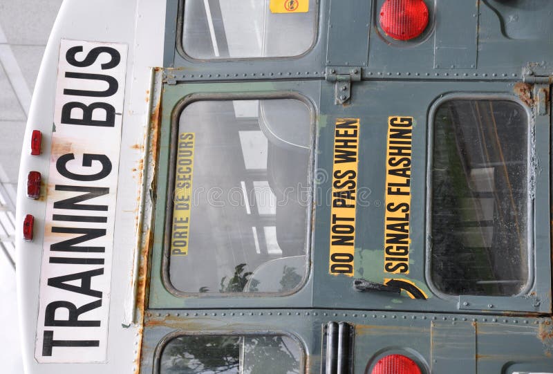 Training bus sign stock image. Image of coach, learn - 37419985
