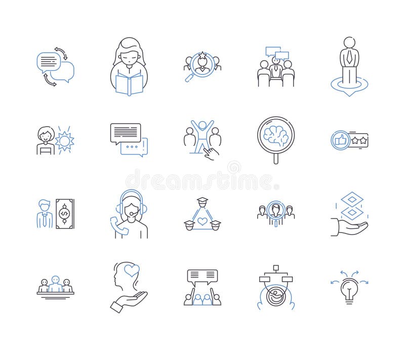 Training and Business Outline Icons Collection. Training, Business ... Training and Business Outline Icons Collection. Training, Business ...