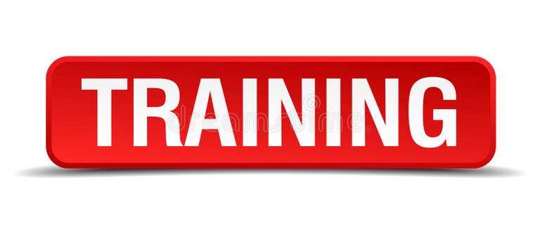 Training button stock vector. Illustration of button - 121128674