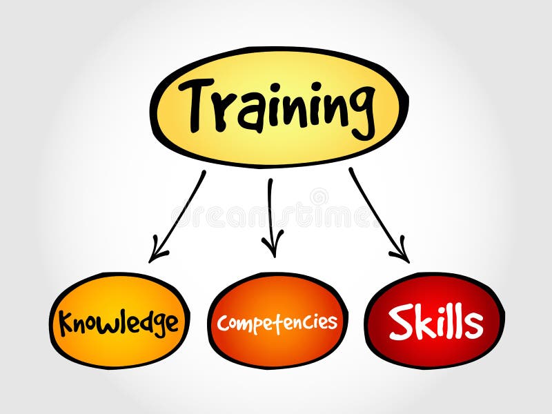 Training Components Mind Map Stock Illustration - Illustration of ...