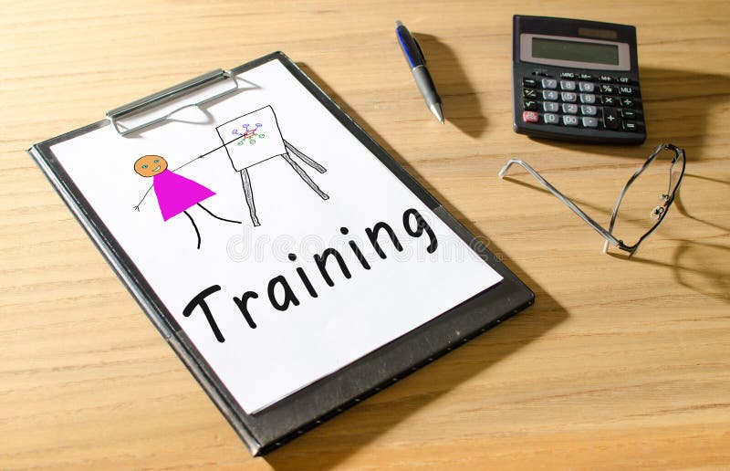 Training concept stock photo. Image of writing, teaching - 46561496