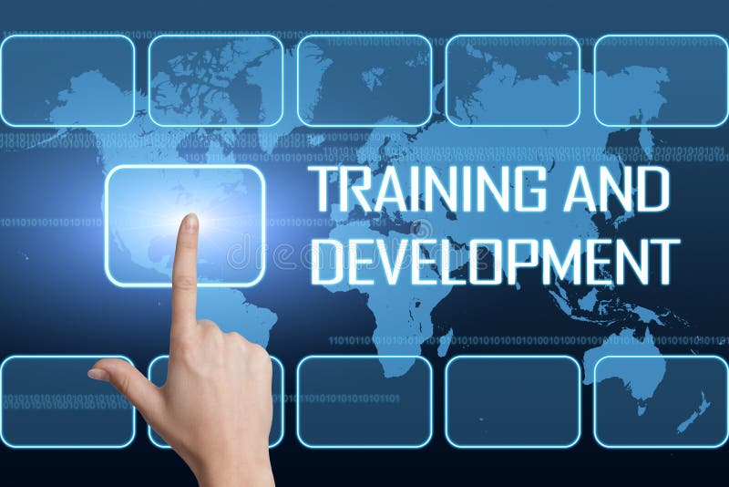 Training & Development stock illustration. Illustration of strategy ...