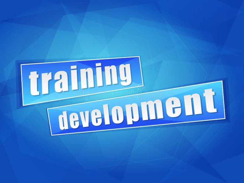 Training Development in Arrows Stock Illustration - Illustration of ...