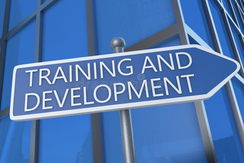 Group of People and Word Training Development Stock Photo - Image of ...