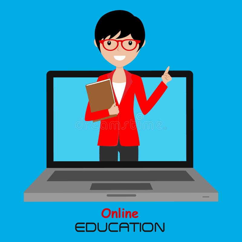 Training, Education, Online Tutorial, E-learning Concept. Stock Vector ...
