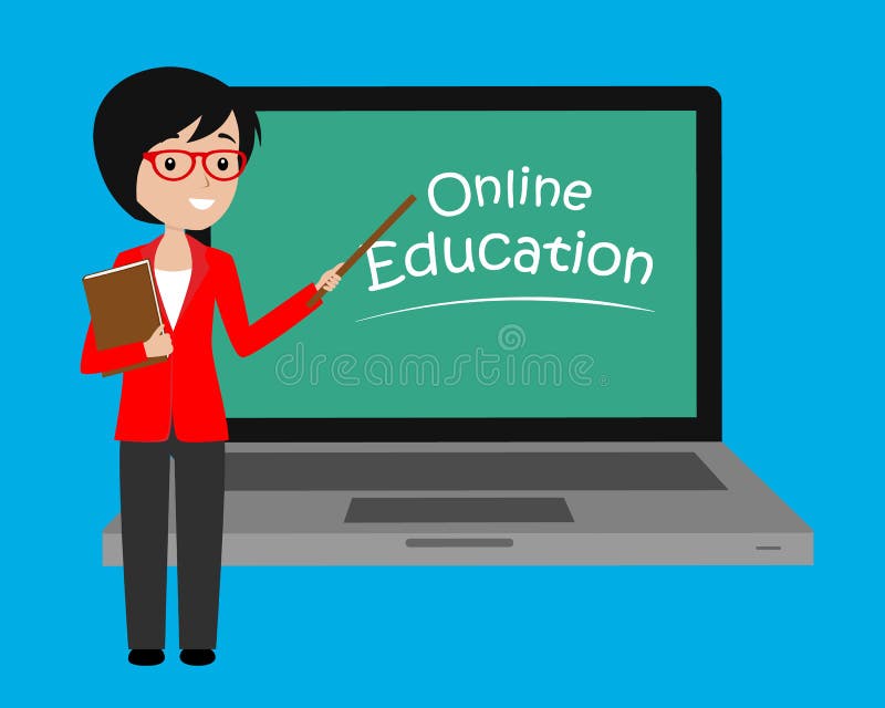 Training, Education, Online Tutorial, E-learning Concept. Stock Vector ...