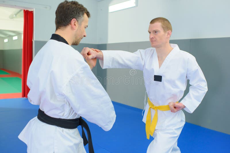Training before fight stock photo. Image of adult, hands - 83784088