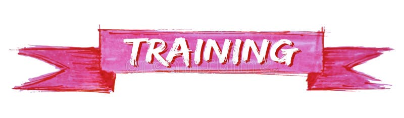 Training ribbon stock vector. Illustration of insignia - 146077720