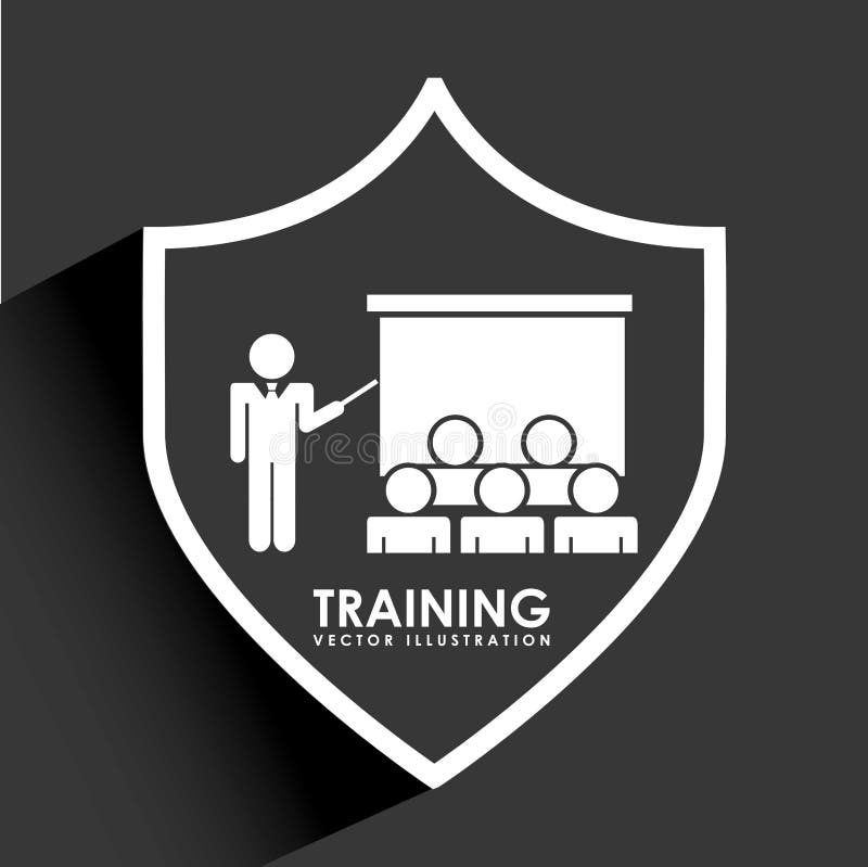 Training icon stock illustration. Illustration of symbol - 48683821