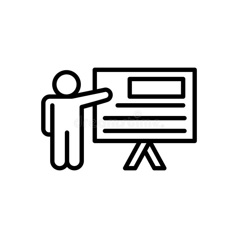 Training icon stock vector. Illustration of teacher - 330167333