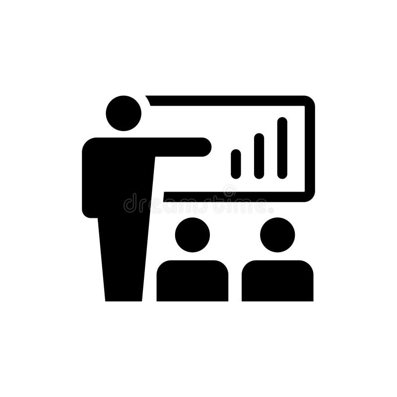 Training Icon Isolated on White Background. Vector Illustration Stock ...