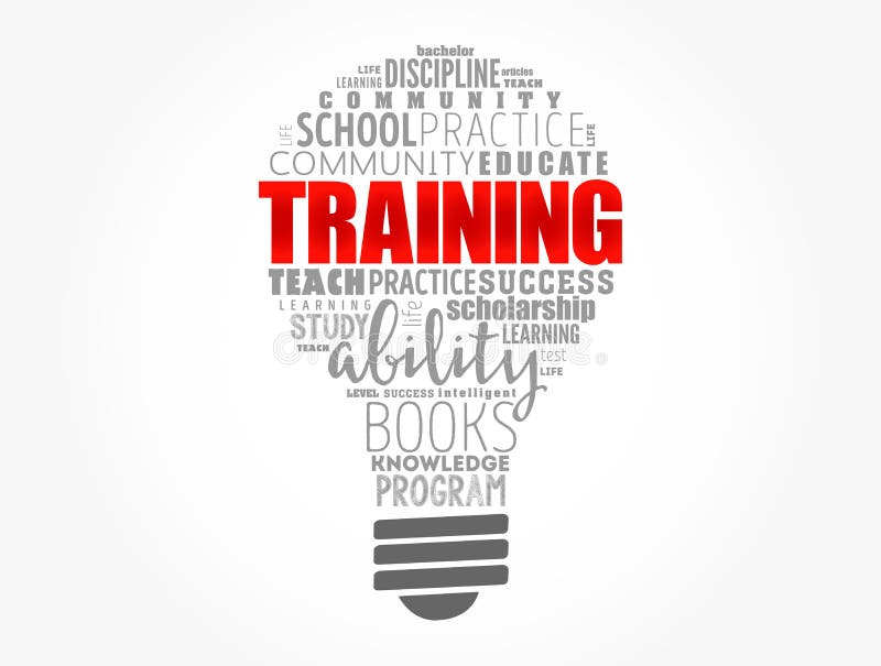 Trainer bulb word cloud stock illustration. Illustration of metabolism ...