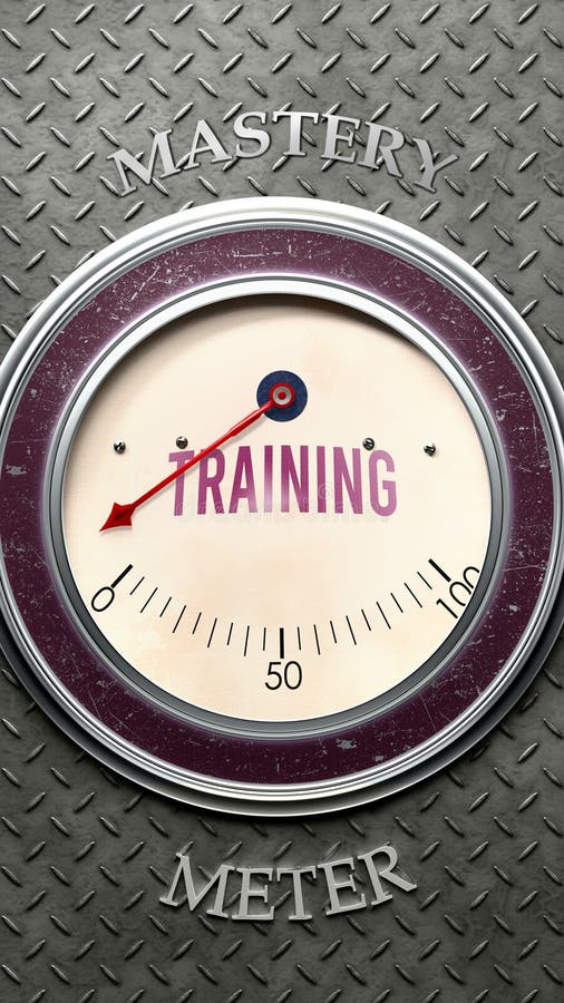 Training and Mastery that is Hitting a Full Scale, Showing a Very High ...