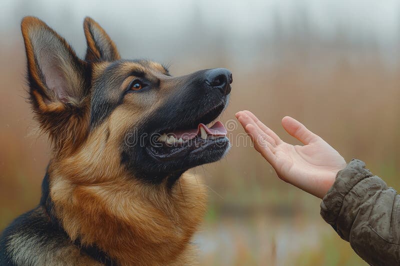 Training Pets To Prevent Such Aggressive Behavior is Crucial Stock ...