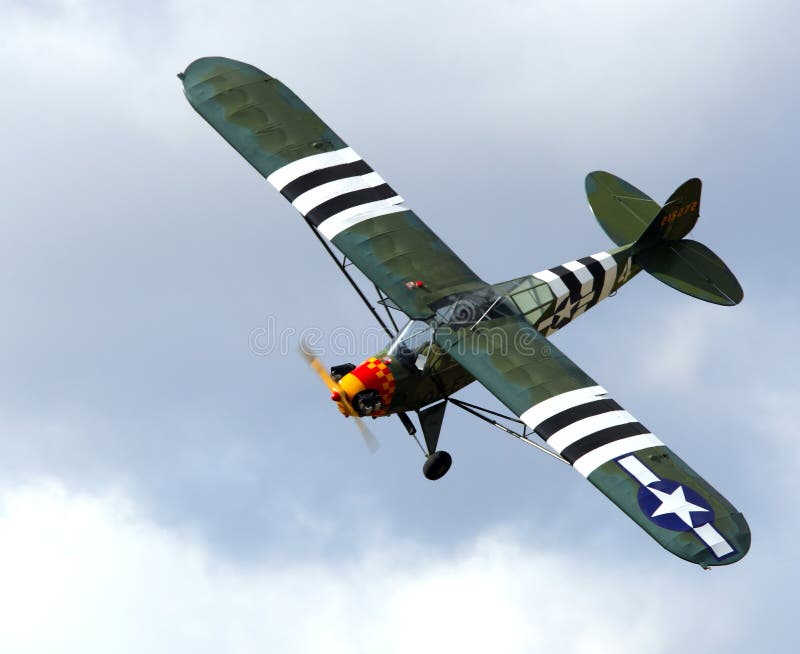 Vintage training airplane stock image. Image of vintage - 1889137