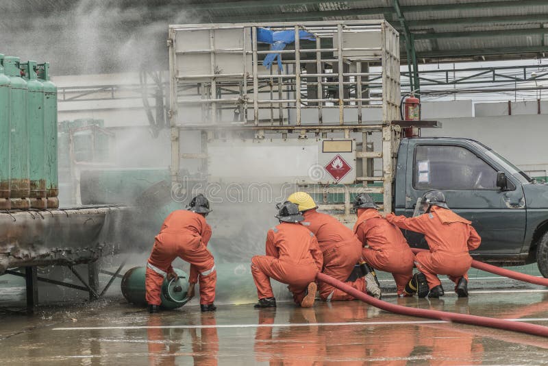 Training and Practice Fire Prevention Plans, LPG Gas Storage, Aug. 29 ...