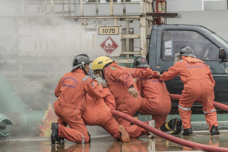 Training and Practice Fire Prevention Plans, LPG Gas Storage, Aug. 29 ...