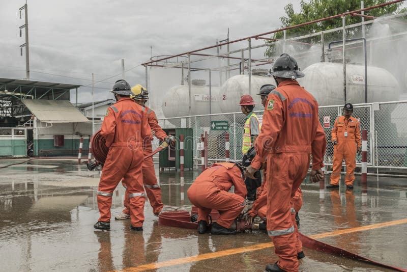 Training and Practice Fire Prevention Plans, LPG Gas Storage, Aug. 29 ...