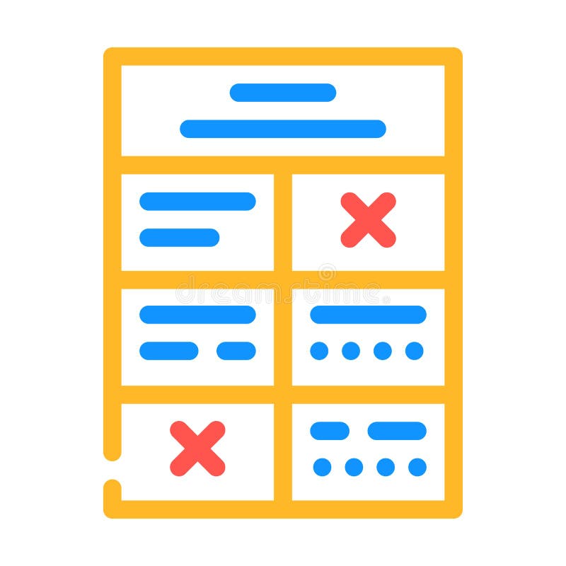 Training Program Color Icon Vector Illustration Stock Vector ...