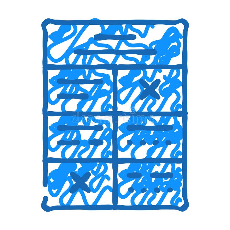 Training Program Icon Doodle Illustration Stock Illustration ...