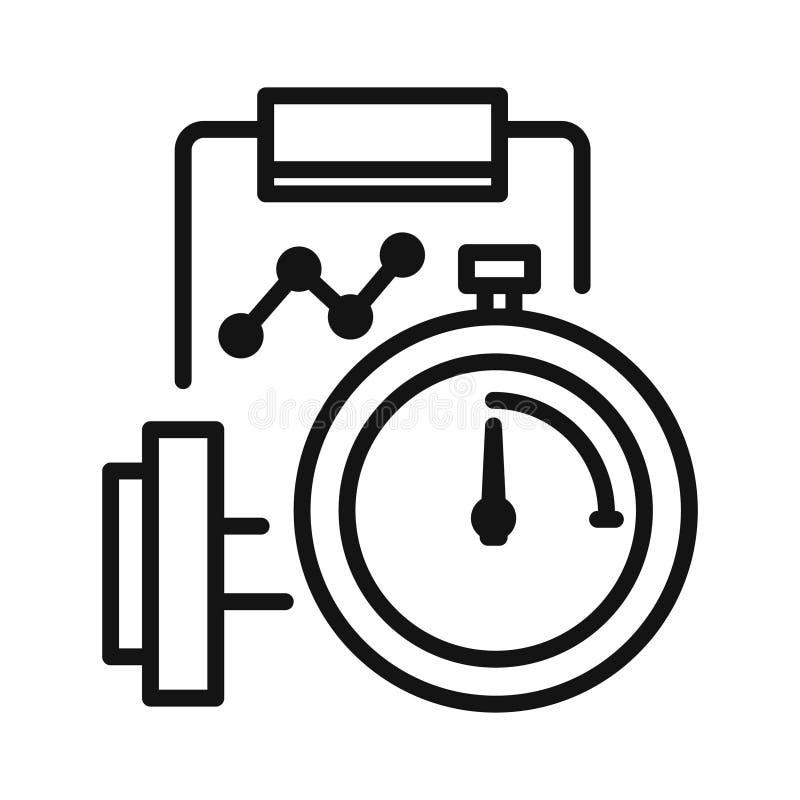 Training Progress Plan Icon Stock Illustration - Illustration of ...