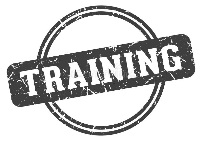 Training stamp stock illustration. Illustration of textured - 352609020