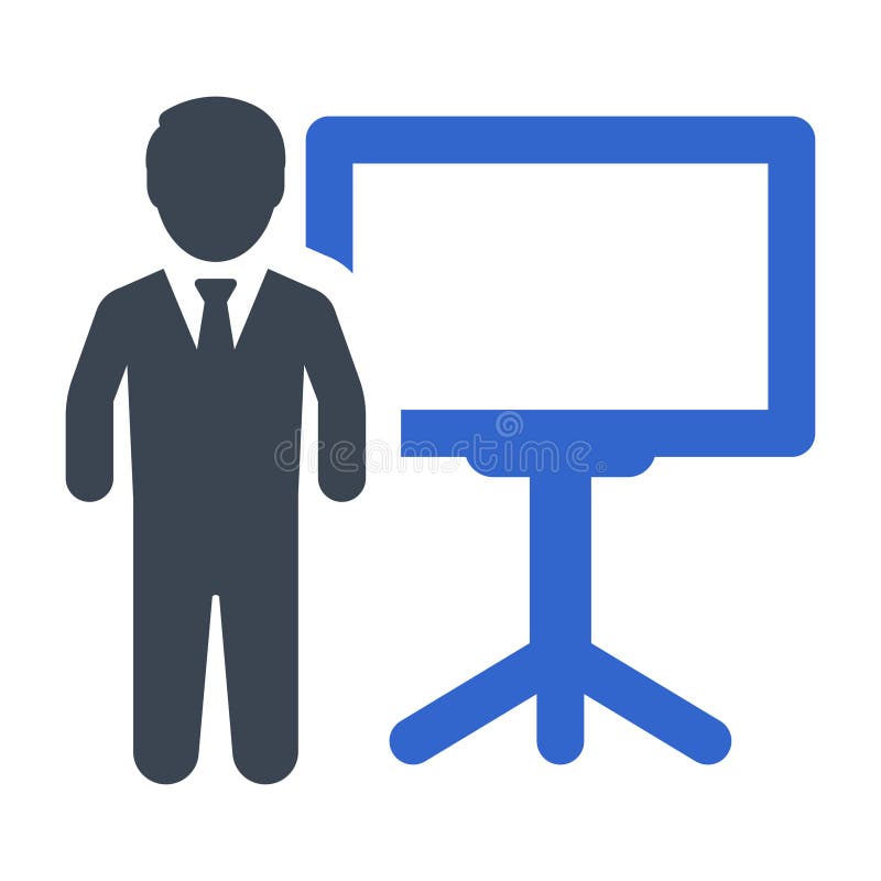 Training session icon stock vector. Illustration of business - 265308922