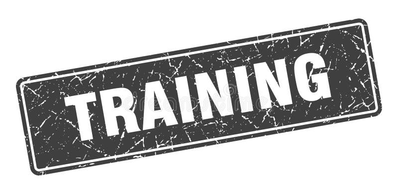 Training Sign. Training Grunge Stamp Stock Vector - Illustration of ...
