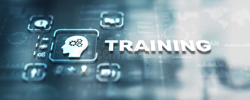 Training Skill Education Concept. Universal Background Stock ...