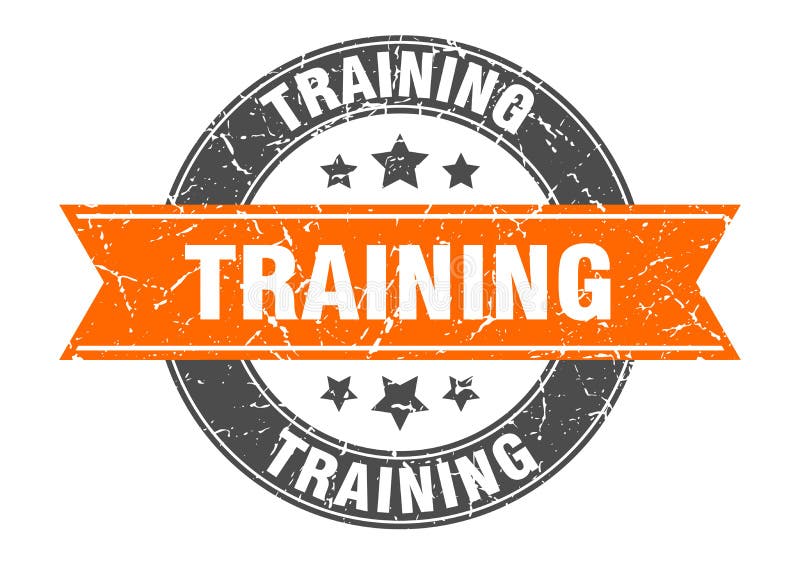 Training stamp stock vector. Illustration of sticker - 162725345