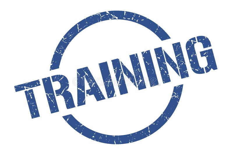 Training stamp stock vector. Illustration of grungy - 136954538