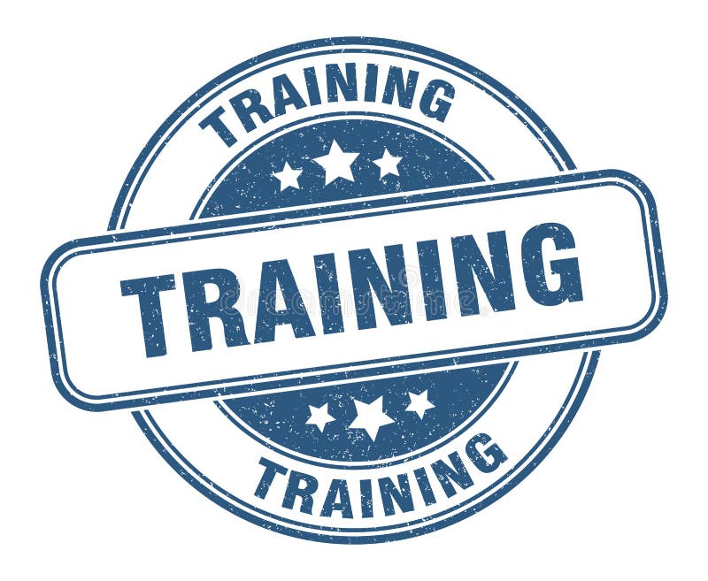 Training Stamp. Training Round Grunge Sign Stock Vector - Illustration ...