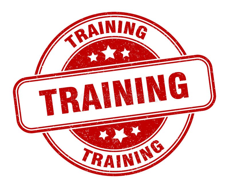 Training Stamp. Training Round Grunge Sign Stock Vector - Illustration ...