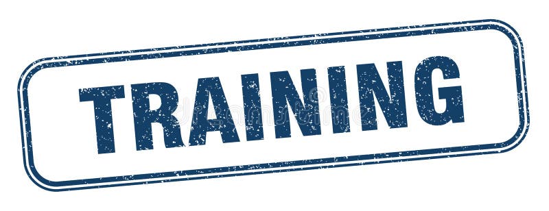 Training Stamp. Training Square Grunge Sign Stock Vector - Illustration ...