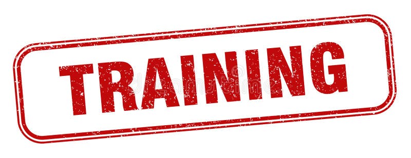 Training Stamp. Training Square Grunge Sign Stock Vector - Illustration ...