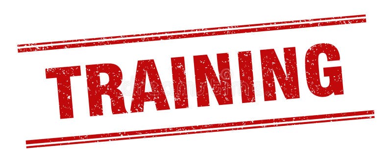 Training Stamp. Training Square Grunge Sign Stock Vector - Illustration ...