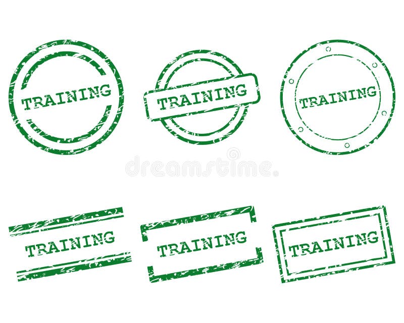Training stamps stock vector. Illustration of grunge - 142849379